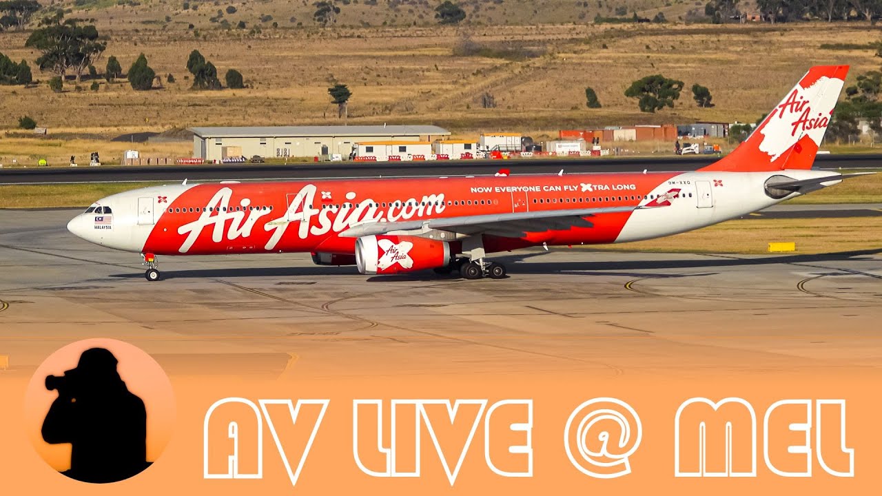 🔴LIVE Plane Spotting at MELBOURNE AIRPORT AUSTRALIA with 📻 LIVE ATC ...