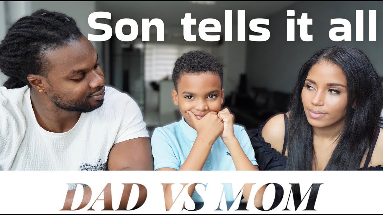 Dad Vs Mom Our Sons Honest Opinion Youtube