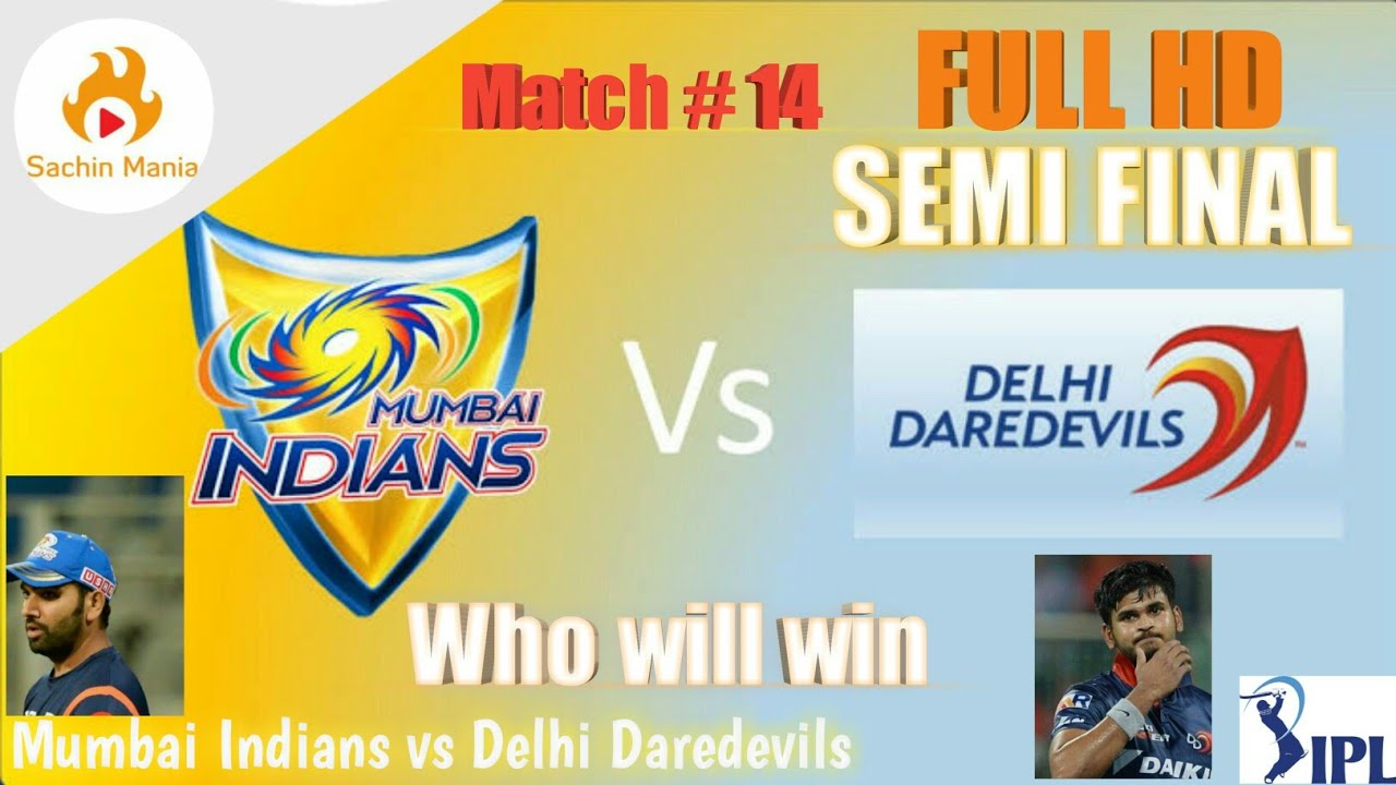 IPL Best 🔥SEMI FINAL🔥 Ever | MI vs DD | Mumbai Indians vs Delhi ...