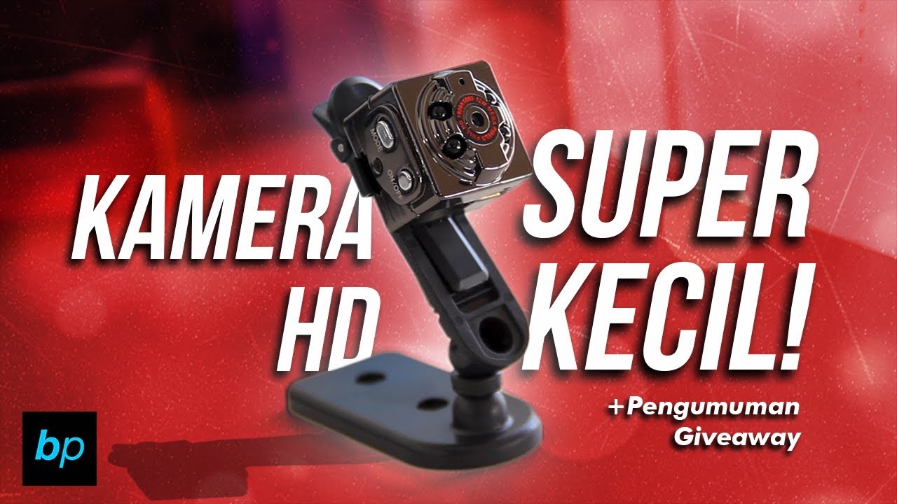 KAMERA UNIK MATA-MATA SUPER KECIL Full HD! SQ8 Mini Camera Unboxing ...
