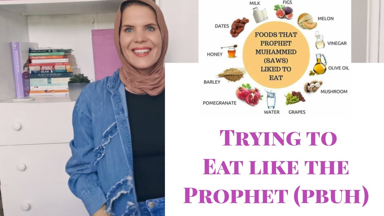 Trying to eat like the Prophet (Pbuh) 🍇🥛🍉 - YouTube