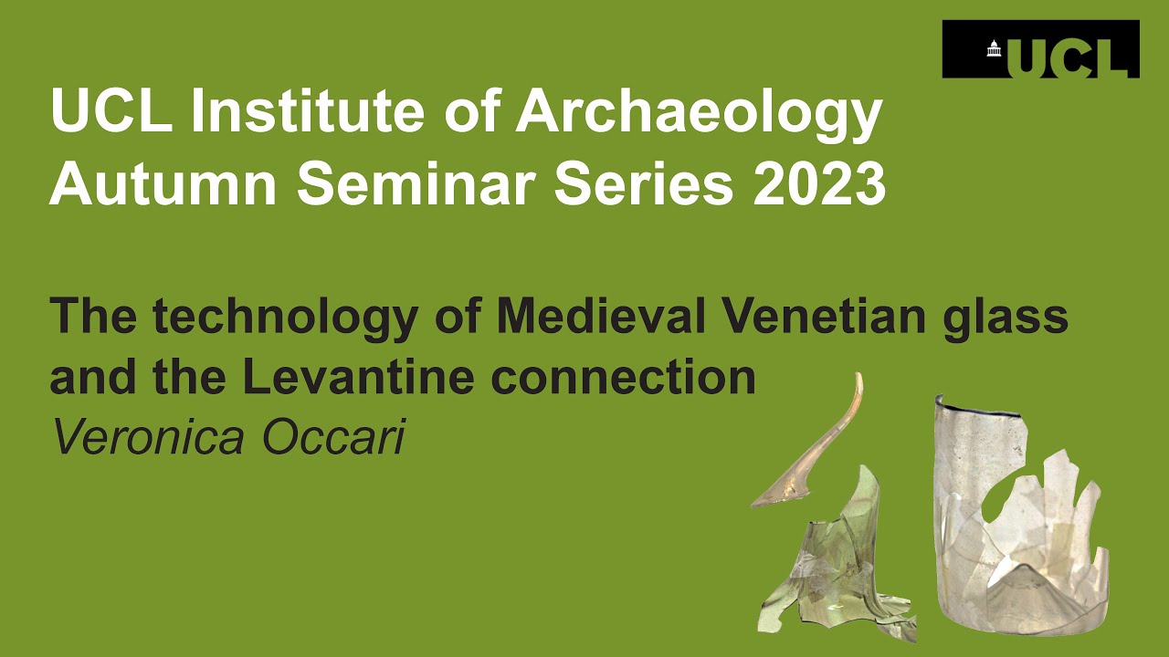 The technology of Medieval Venetian glass and the Levantine connection ...