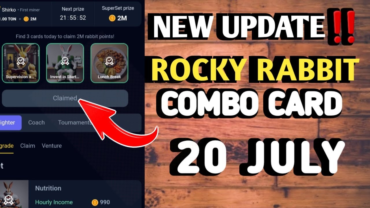 Rocky Rabbit Combo 20 july 2024 | Rocky Rabbit Combo Today | Rocky ...