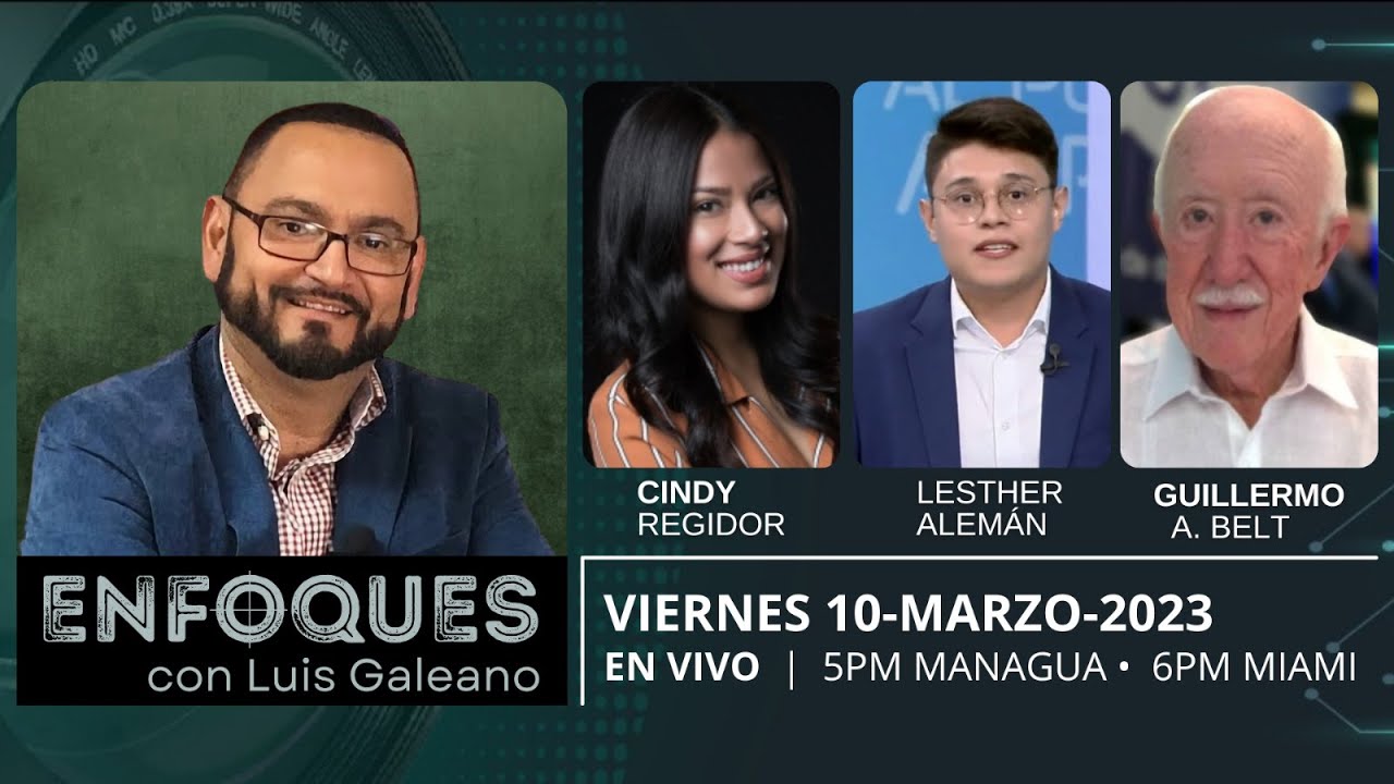 CAFE CON VOZ/Enfoques con Luis Galeano/ 10-MARZO-2023 - YouTube