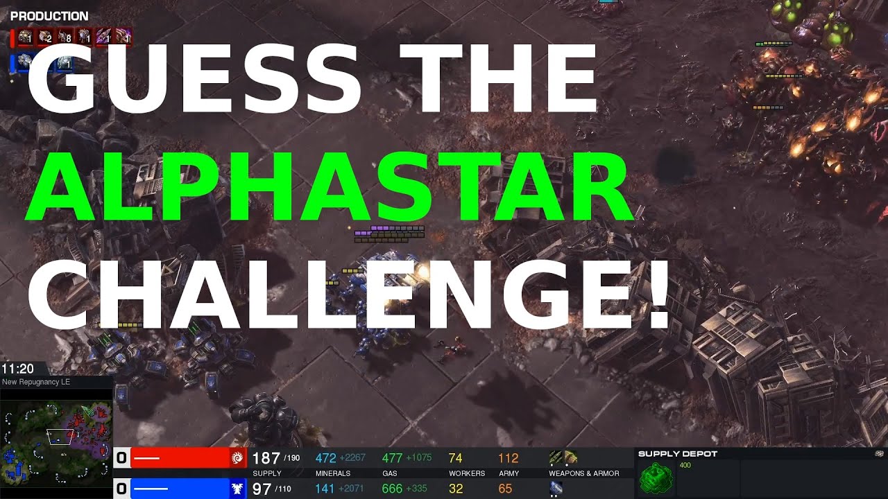 AlphaStar MYSTERY MATCH! (Challenge!) - YouTube