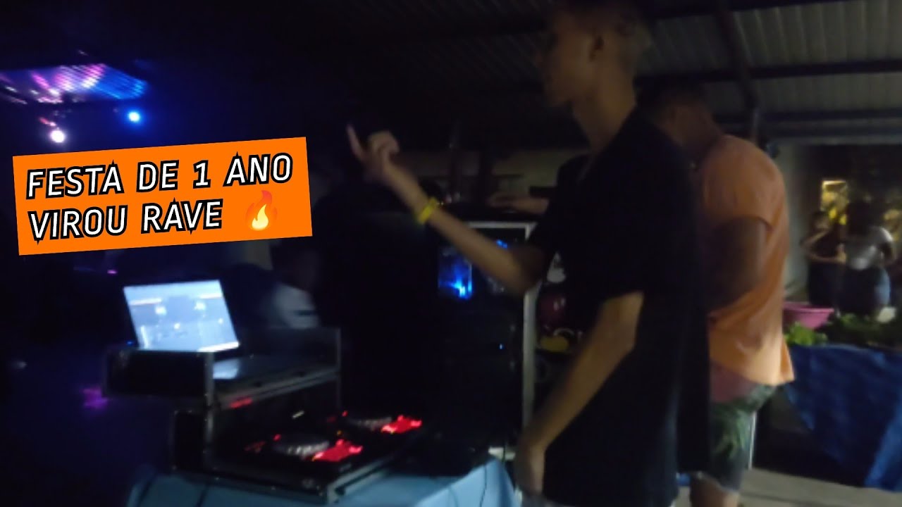 TRANSFORMEI UMA FESTA DE ANIVERSÁRIO DE 1 ANO NUMA RAVE🔥 - YouTube