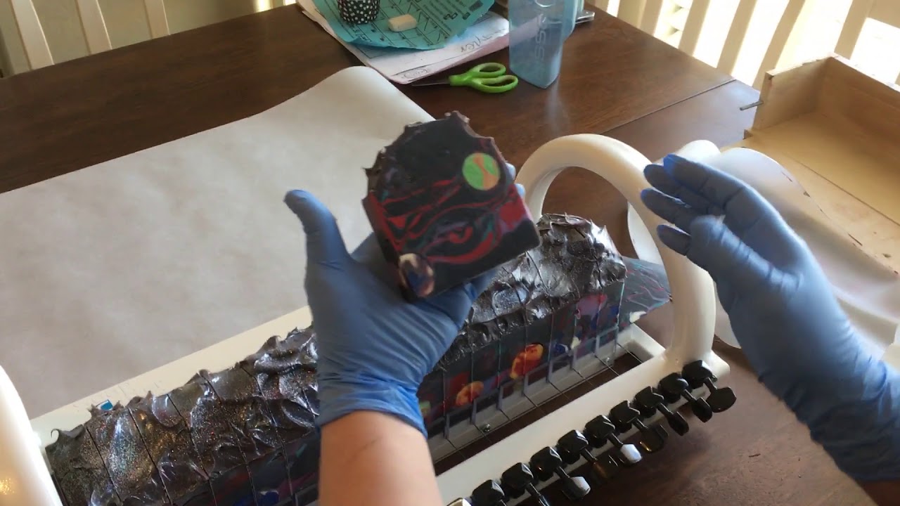 Soap Cutter Pro in action. By Inedible Soaps - YouTube