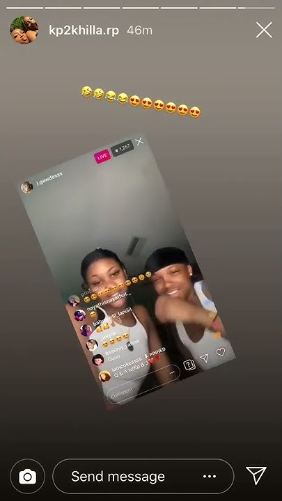 Kp and j kissing on live - YouTube