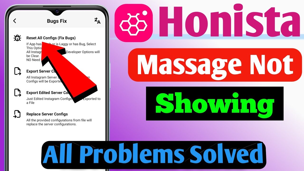 Honista Message Not Showing | Honista Message Problem 2025 | Honista All Problem Solved - YouTube