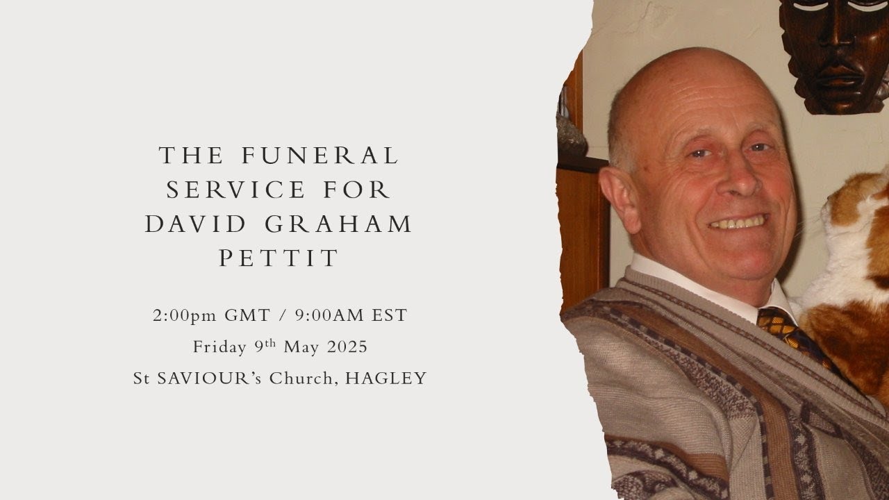 Funeral Service for David Pettit - YouTube
