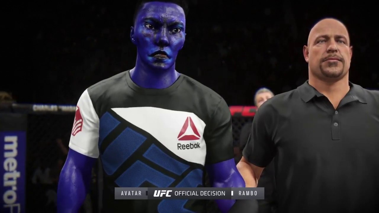 Avatar vs. Rambo (EA Sports UFC 2) - Crazy UFC 👊🤪 - YouTube