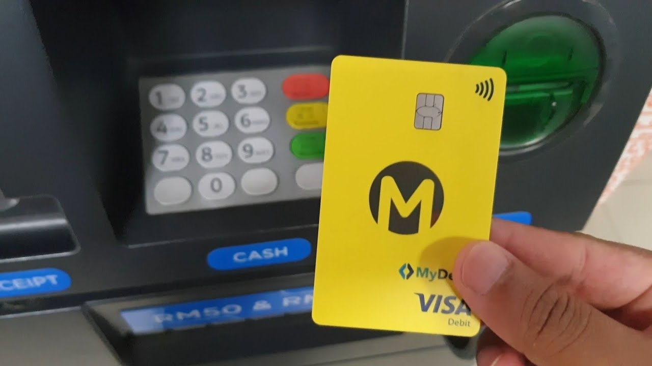 Cara Withdraw Duit MAE di Mesin ATM MEPS - YouTube