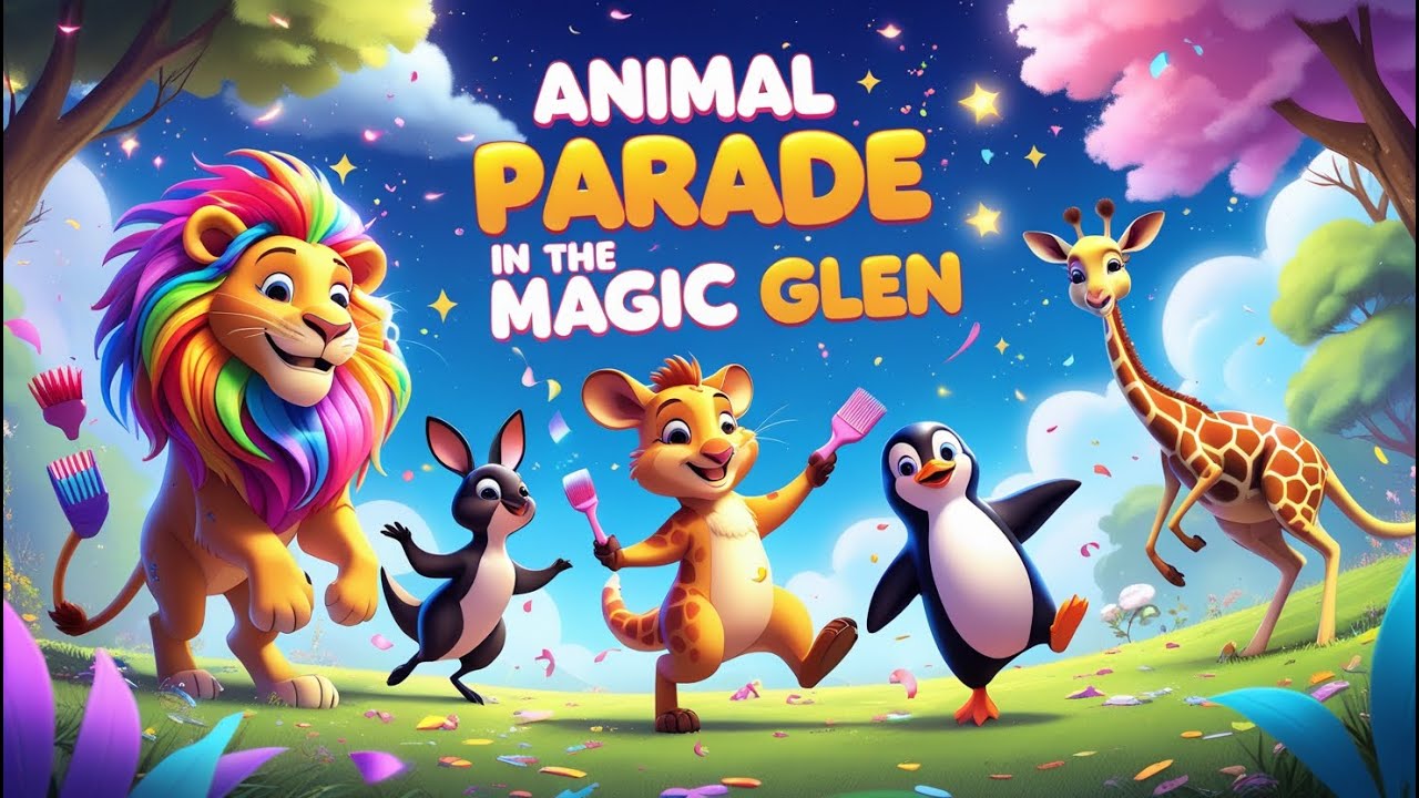 Animal Parade in the Magic Glen | Fun Animal Song for Kids | Magical ...