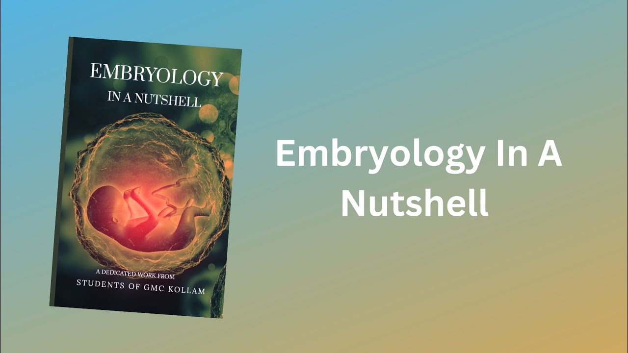 Best embryology book for Mbbs 1st year - Embryology In A Nutshell - YouTube