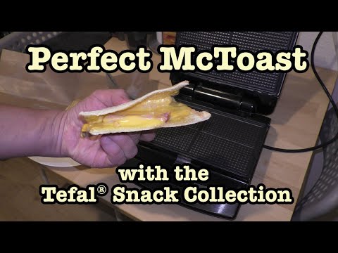 Perfect McToast with the Tefal® Snack Collection: meatier, cheesier ...