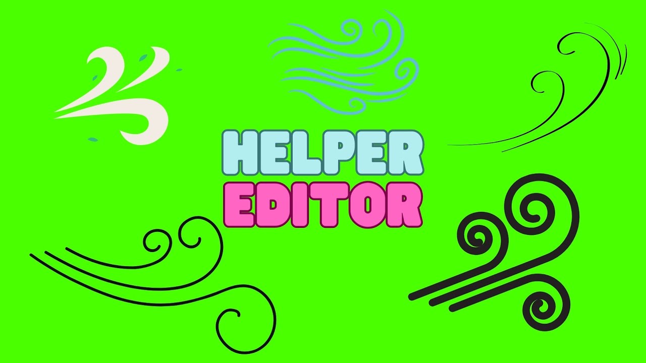 Green screen wind (4K effects) - YouTube