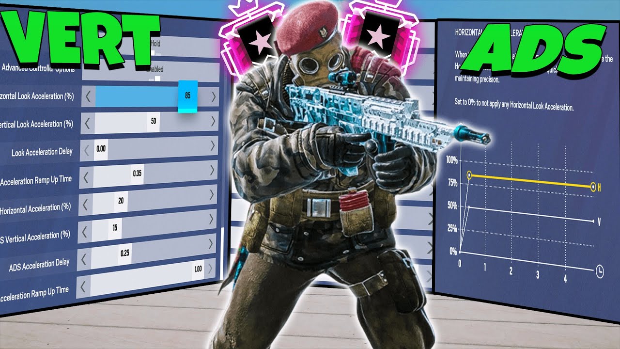 The BEST NEW Console Champion Settings & Sensitivity - RAINBOW SIX ...