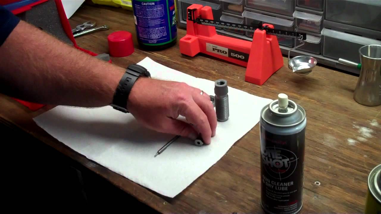 Hornady Reloading Die Cleaning - YouTube