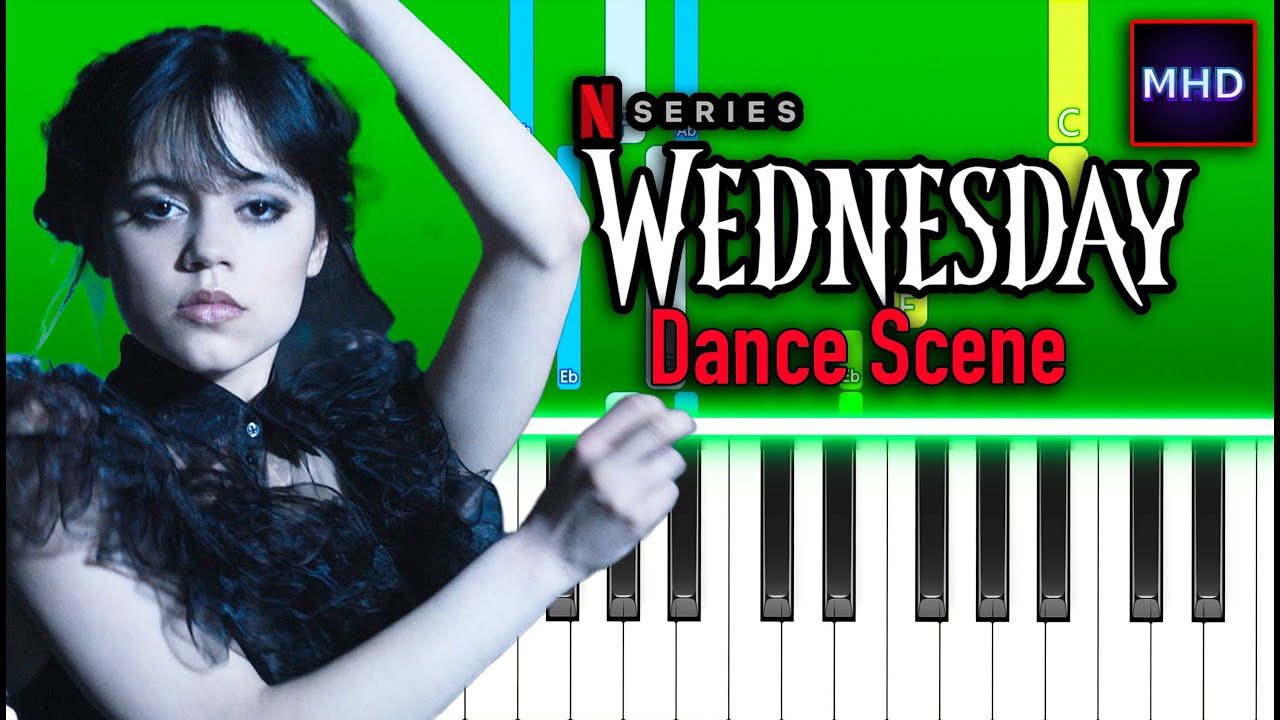 Wednesday Addams - Dance Scene - Piano Tutorial - YouTube