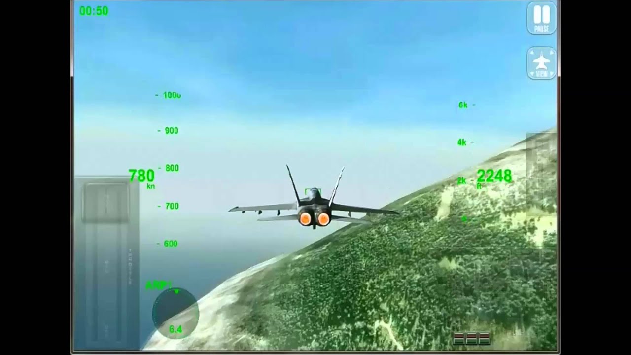 ? F18 Carrier Landing Gameplay - IOS/Android Game - Fly to win! - YouTube