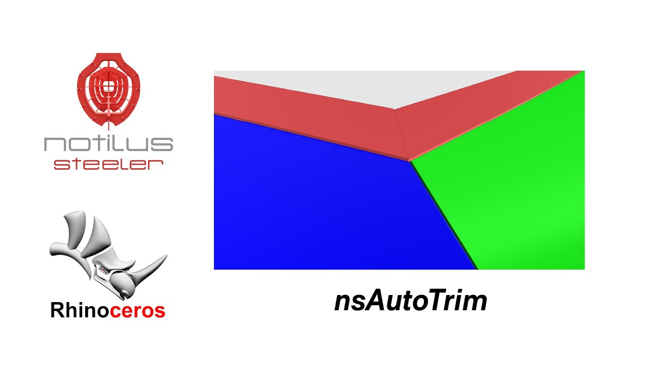 NotilusSteeler - Auto Trim Command for Plate Intersections | Rhino 3D ...