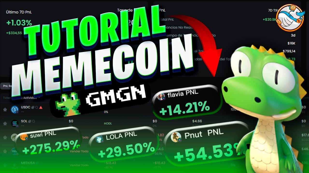 TUTORIAL: GMGN.IA TRADING CON MEMECOINS BASICO EN SOLANA , ETHEREUM Y ...
