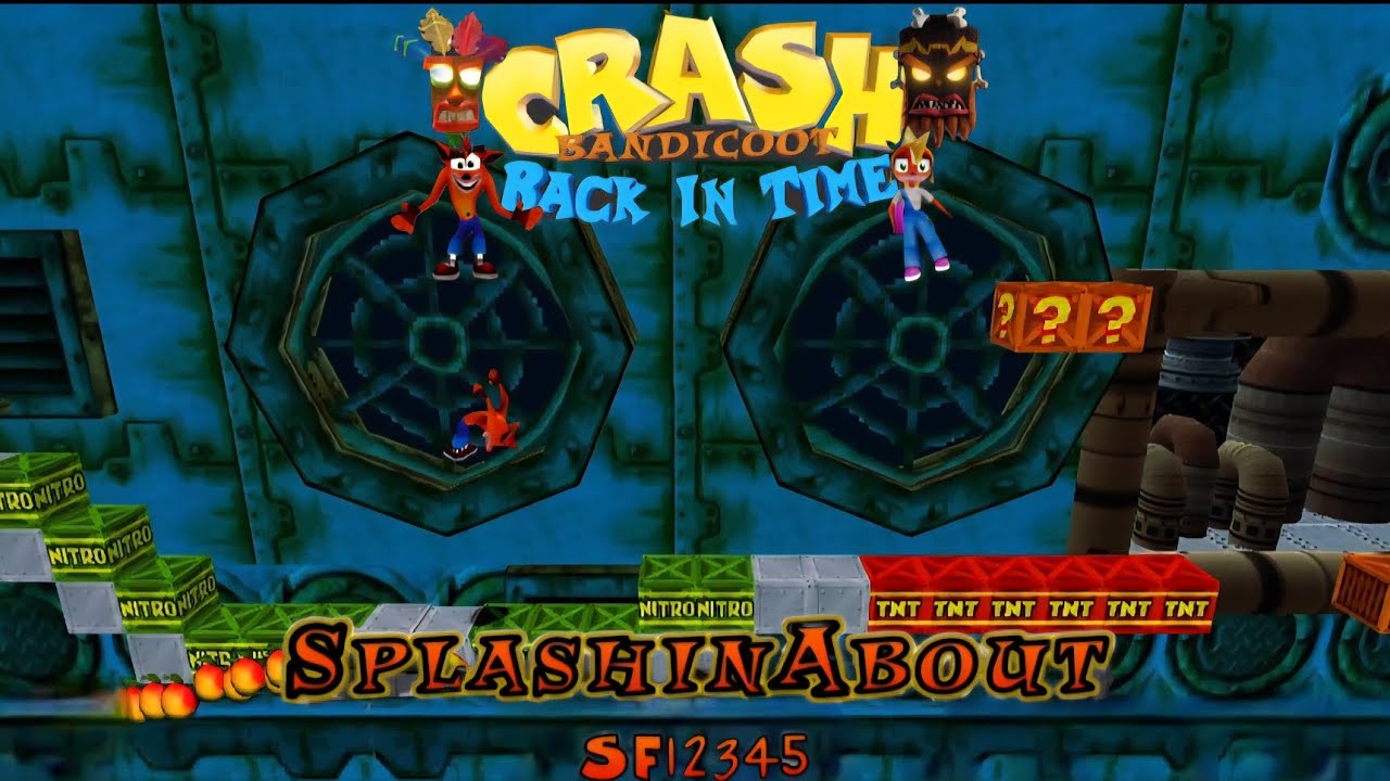 Crash Bandicoot - Back In Time Fan Game: Custom Level: Splashin Around ...