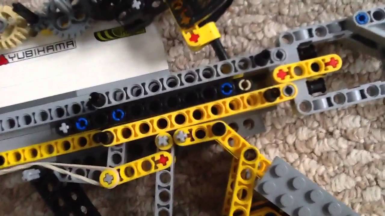 Fully Automatic Lego Gun Development Video - YouTube