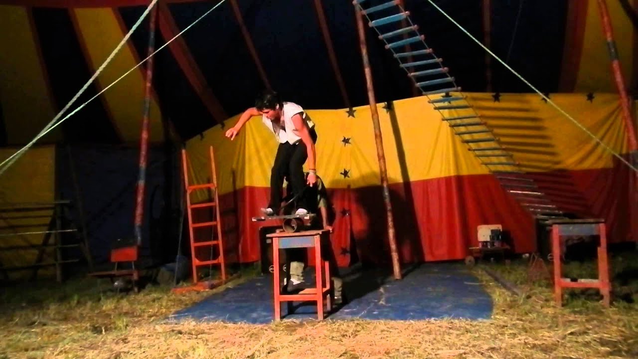 Circus Balancing Act 2 - San Clemente Ecuador - YouTube