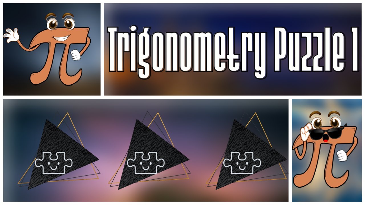 Trigonometry Puzzle 1 - YouTube