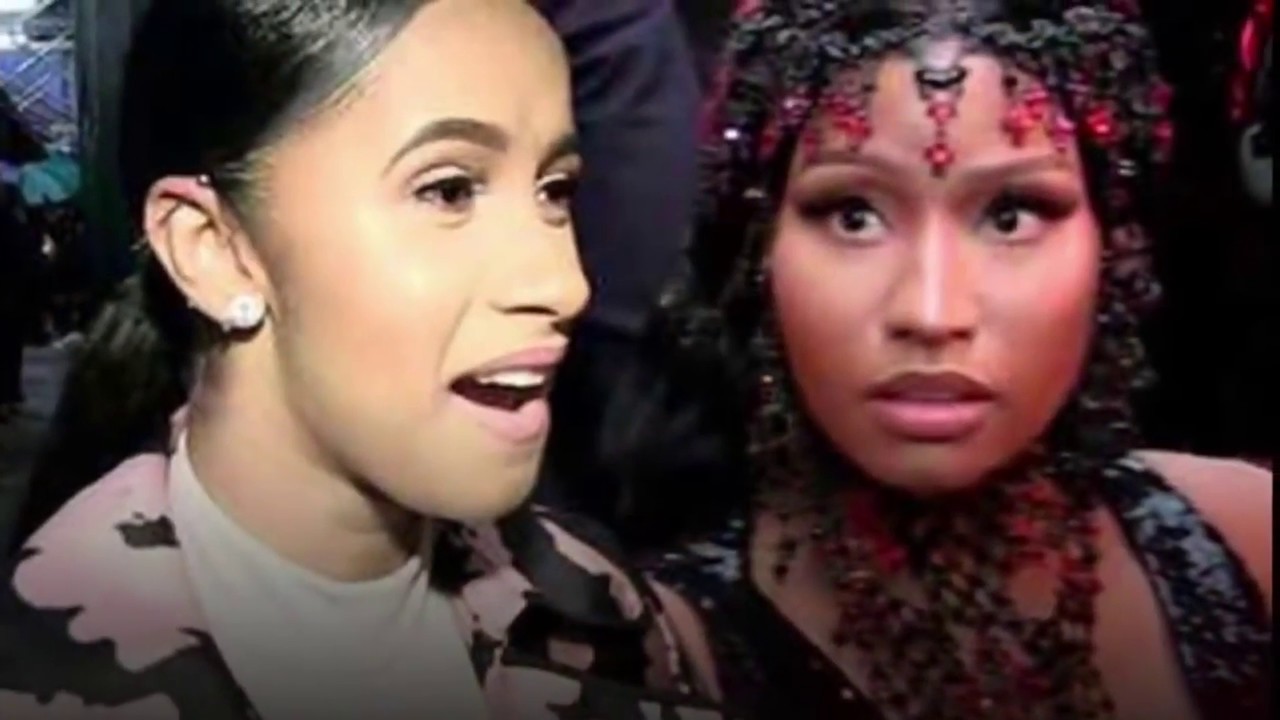 Cardi b vs nicki Minaj full fight all angels NyFw 1 - YouTube