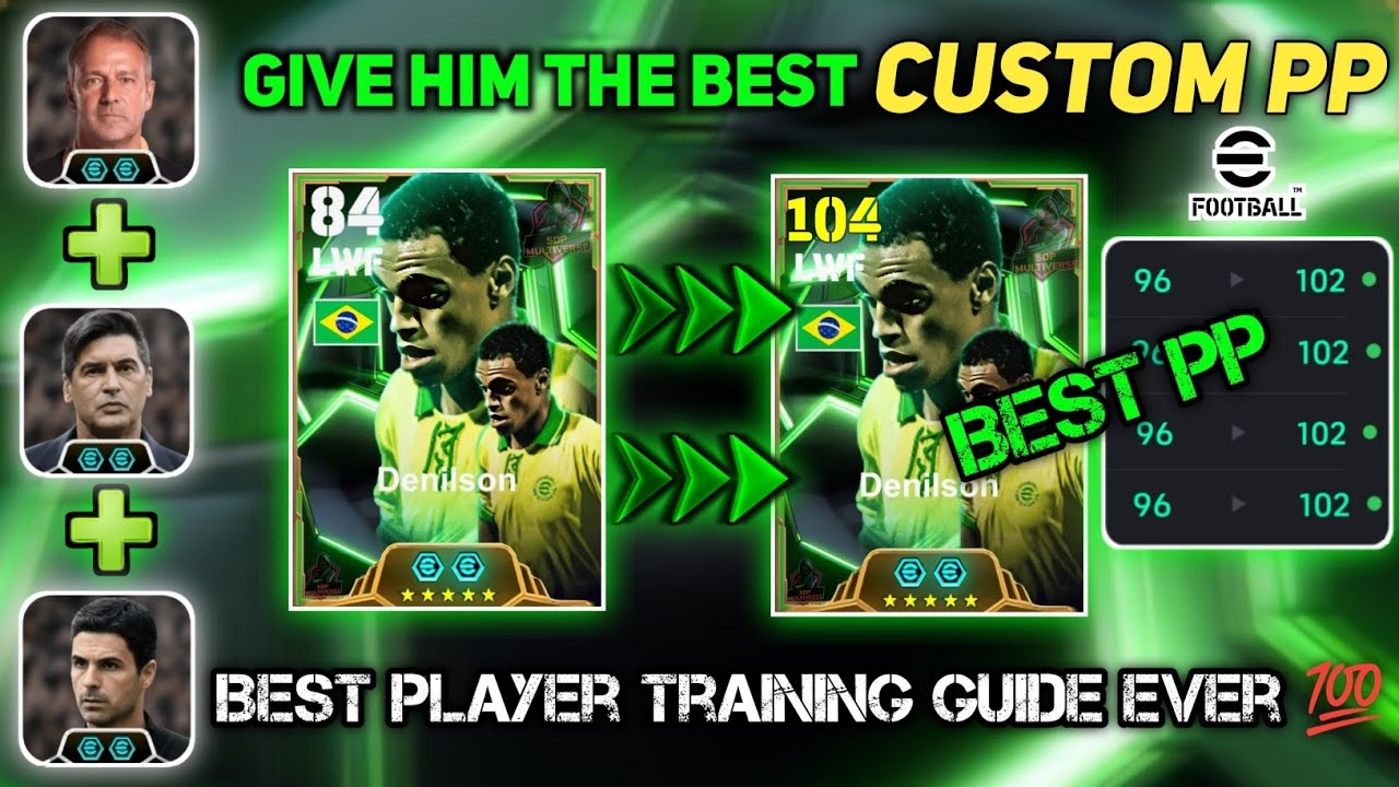 How To Train Epic Denilson In Efootball™ | Epic Denilson Training ...