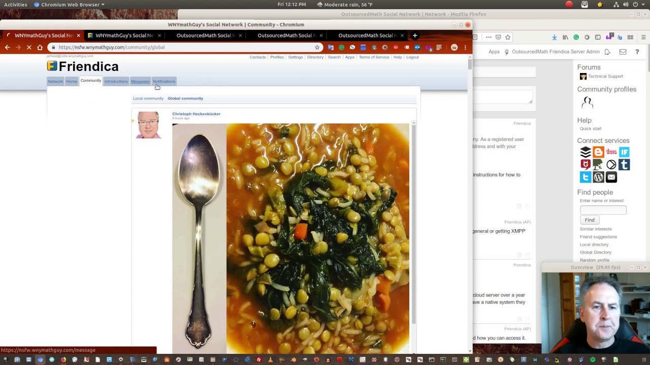 Friendica Demo | Hot-take show & tell of features & benefits - YouTube