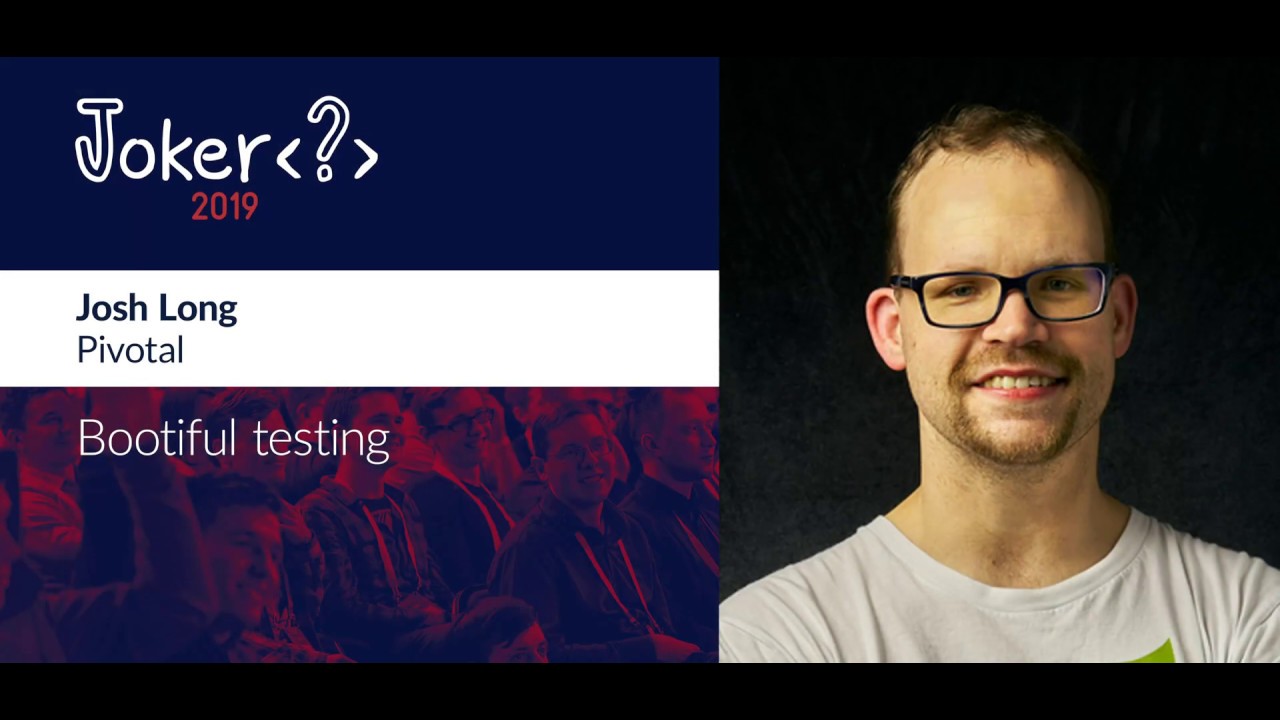 Josh Long — Bootiful testing - YouTube