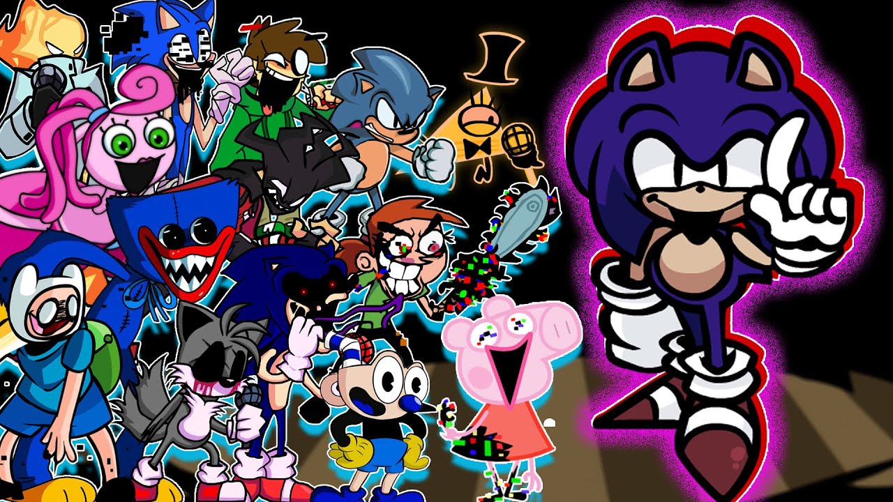 FNF Vessel Song But Different Characters Sing It 🎵 (Everyone Sings ...