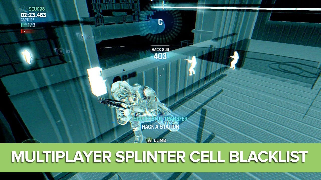 Splinter Cell Blacklist Multiplayer Gameplay - Spies vs. Mercs Gameplay ...