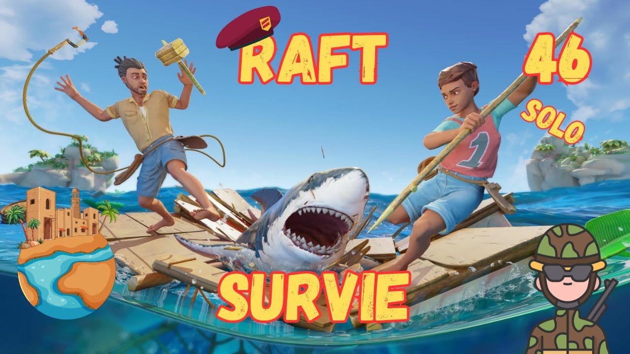 Raft l'aventure commence 46 Olaf parcour ascenseur et engrenage ...