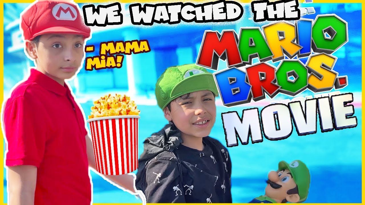 We watched the Super Mario Bros Movie on our Family Day! Did we like it ...