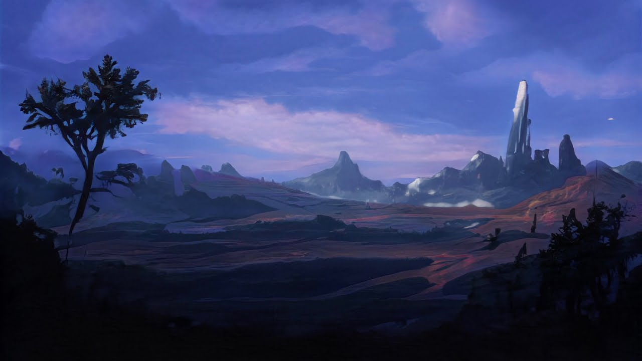 Ambient Worlds 01 // Silver Sky // 2021.0101 - YouTube