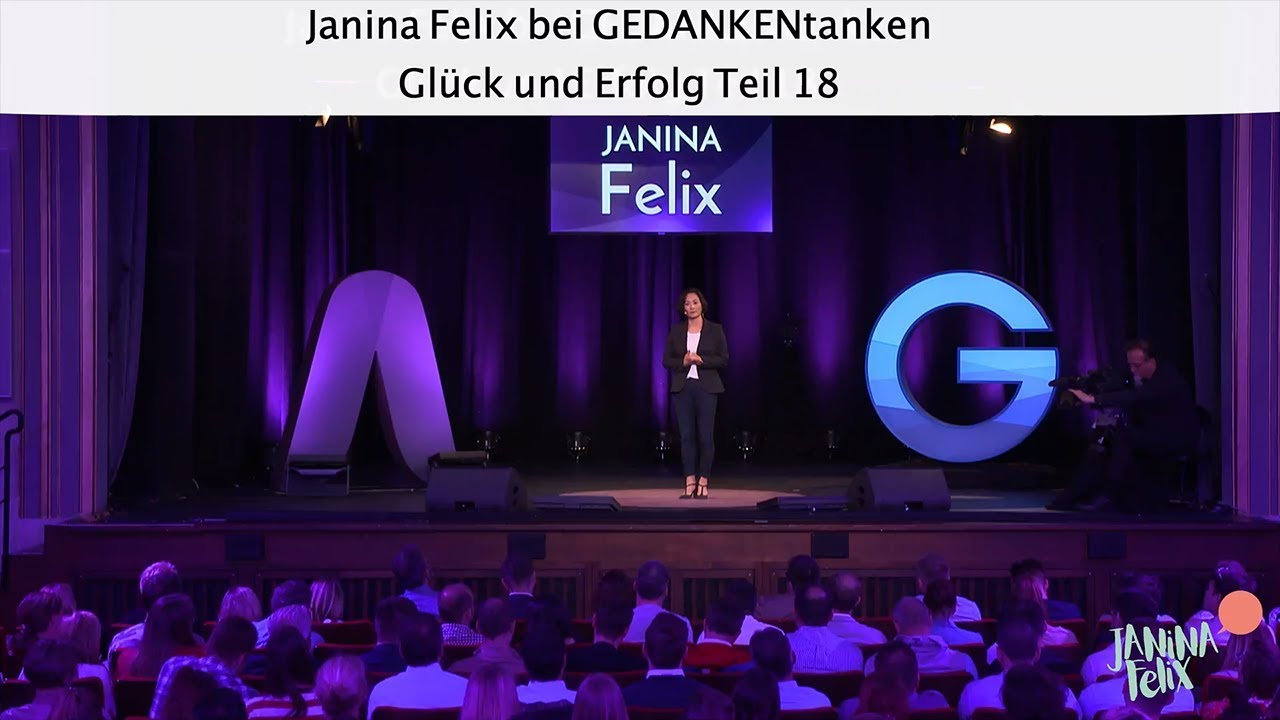 Janina Felix bei GEDANKENtanken – Glück und Erfolg Teil 18 - YouTube