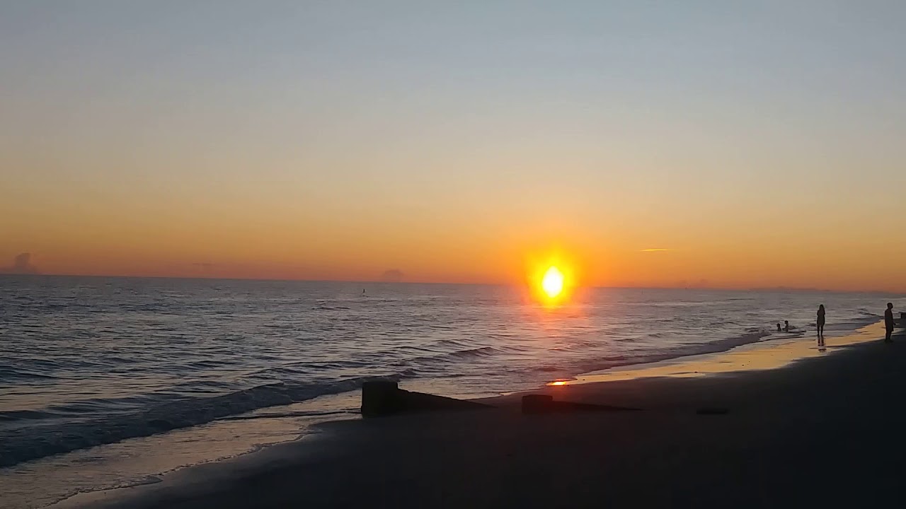 August 2019 Sunset Madeira Beach - YouTube