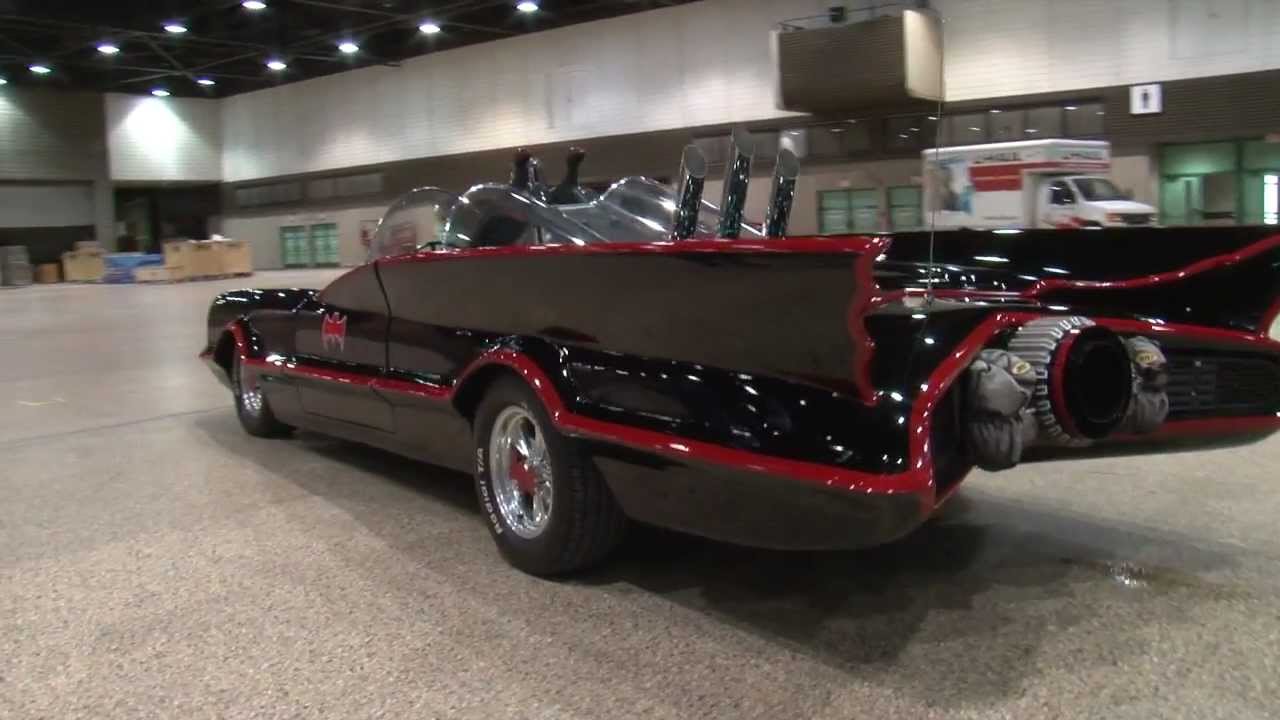 Holy test drive Batman! Reporter rides original Batmobile - YouTube