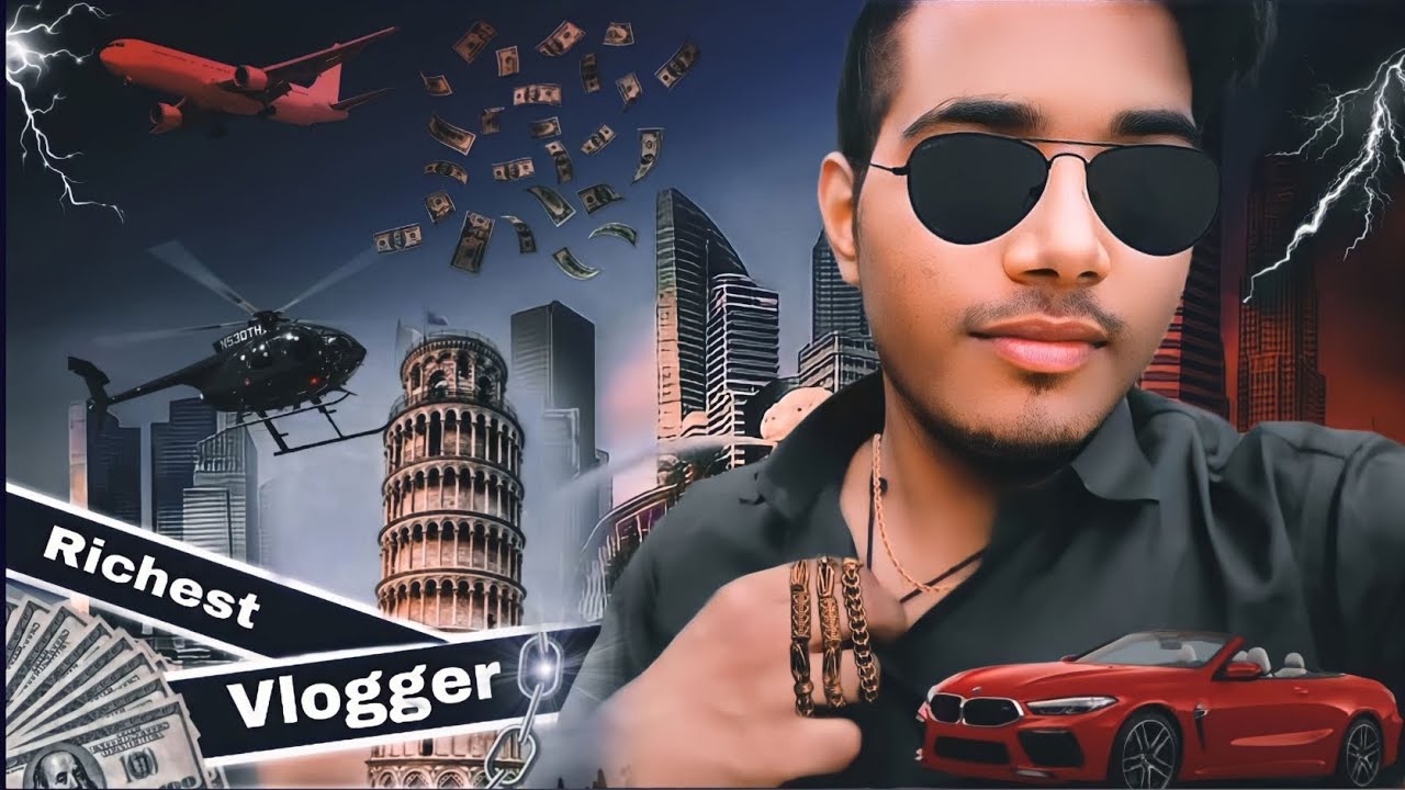 Life of The Richest Vlogger | - YouTube