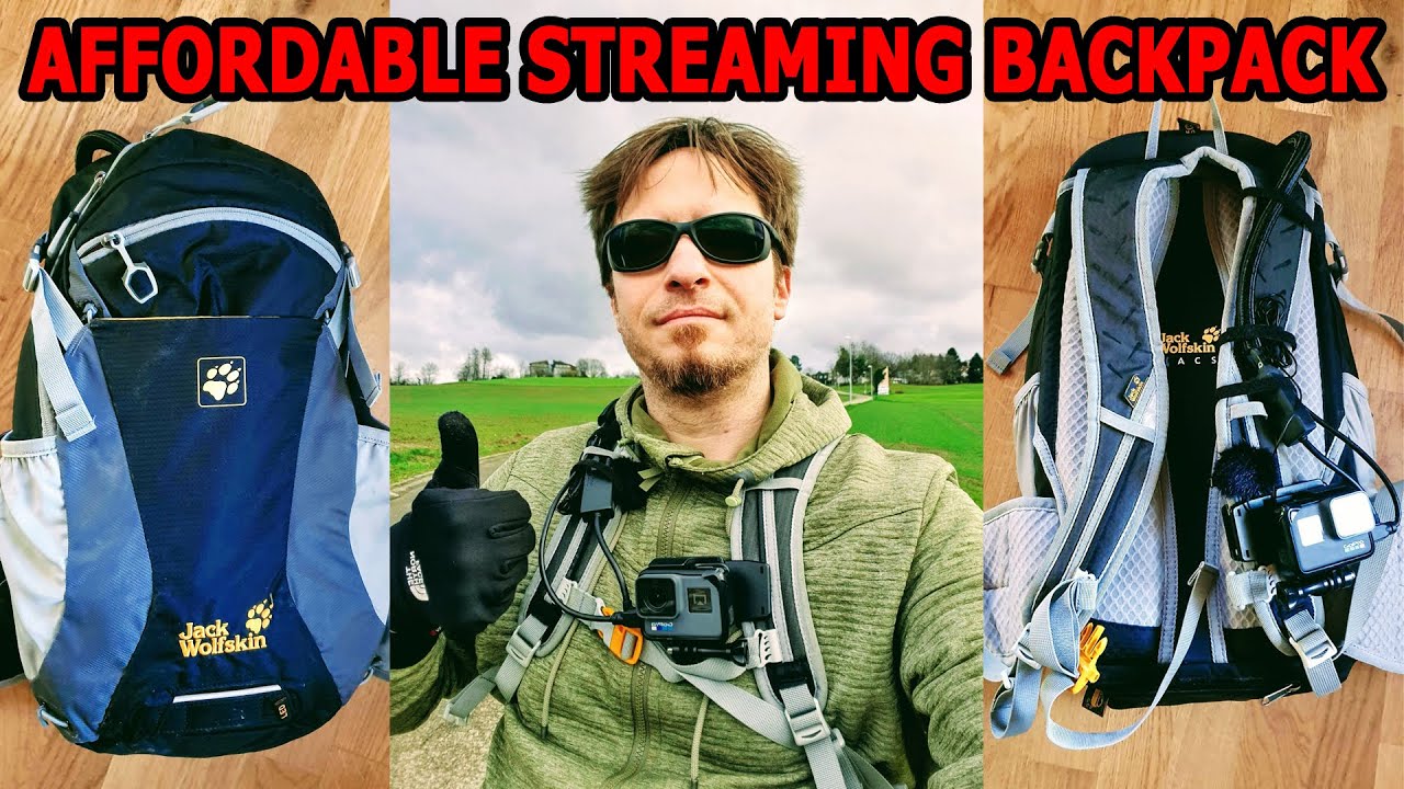 Build an affordable Streaming Backpack - YouTube