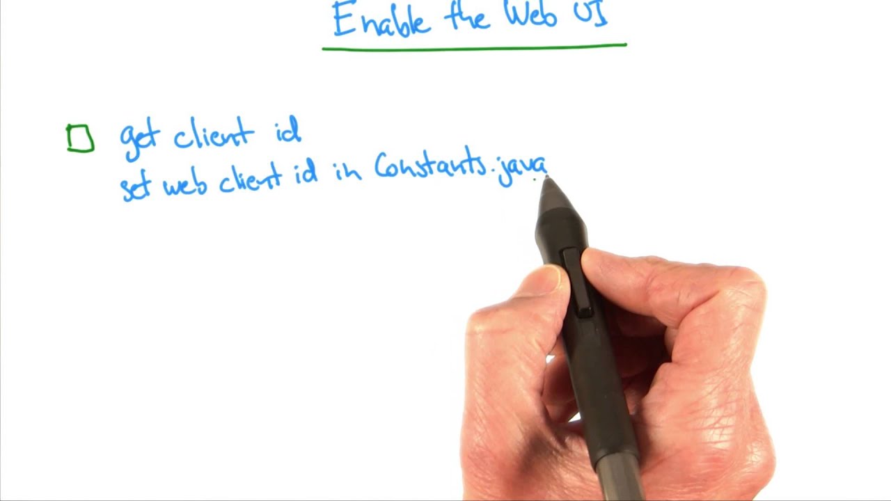 Enable The Web Ui Developing Scalable Apps With Java Youtube 3764