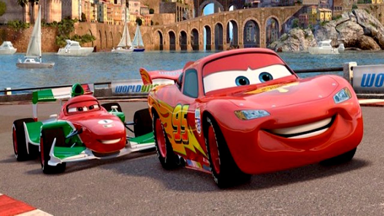 Cars 2 The Video Game-Gameplay-Cars Toon-Lightning McQueen-In Plane ...