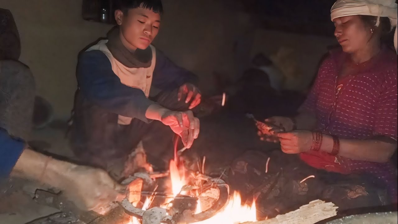 Bird eating meat today our dinner !! bird meat vlogs in nepal. - YouTube