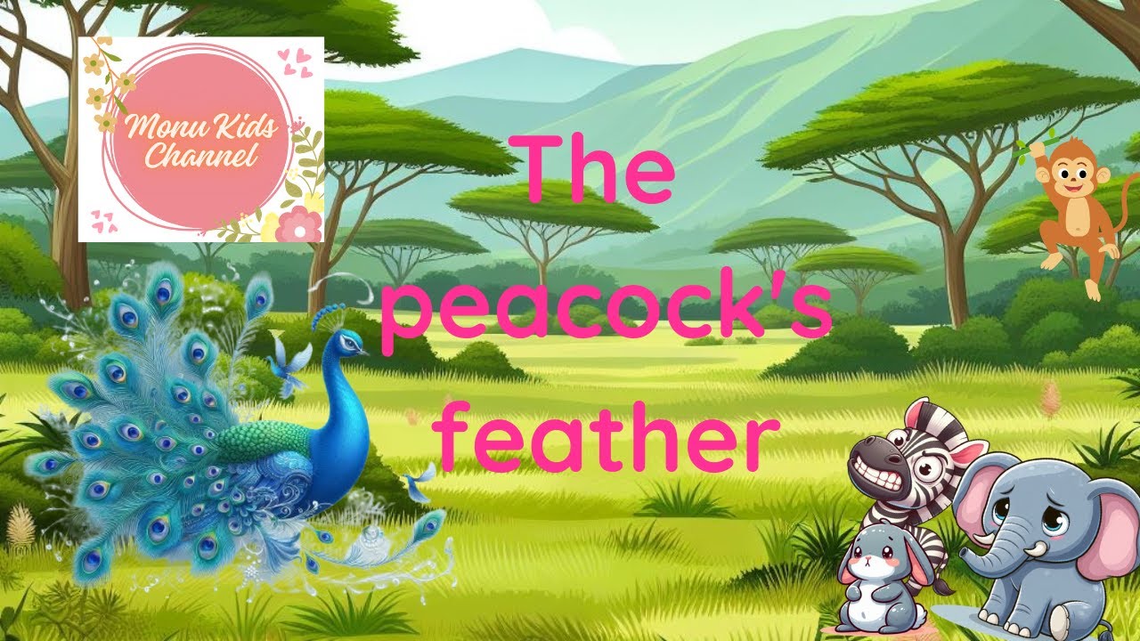 The peacock's feather story | Best Story For Kids | Bedtime Stories ...
