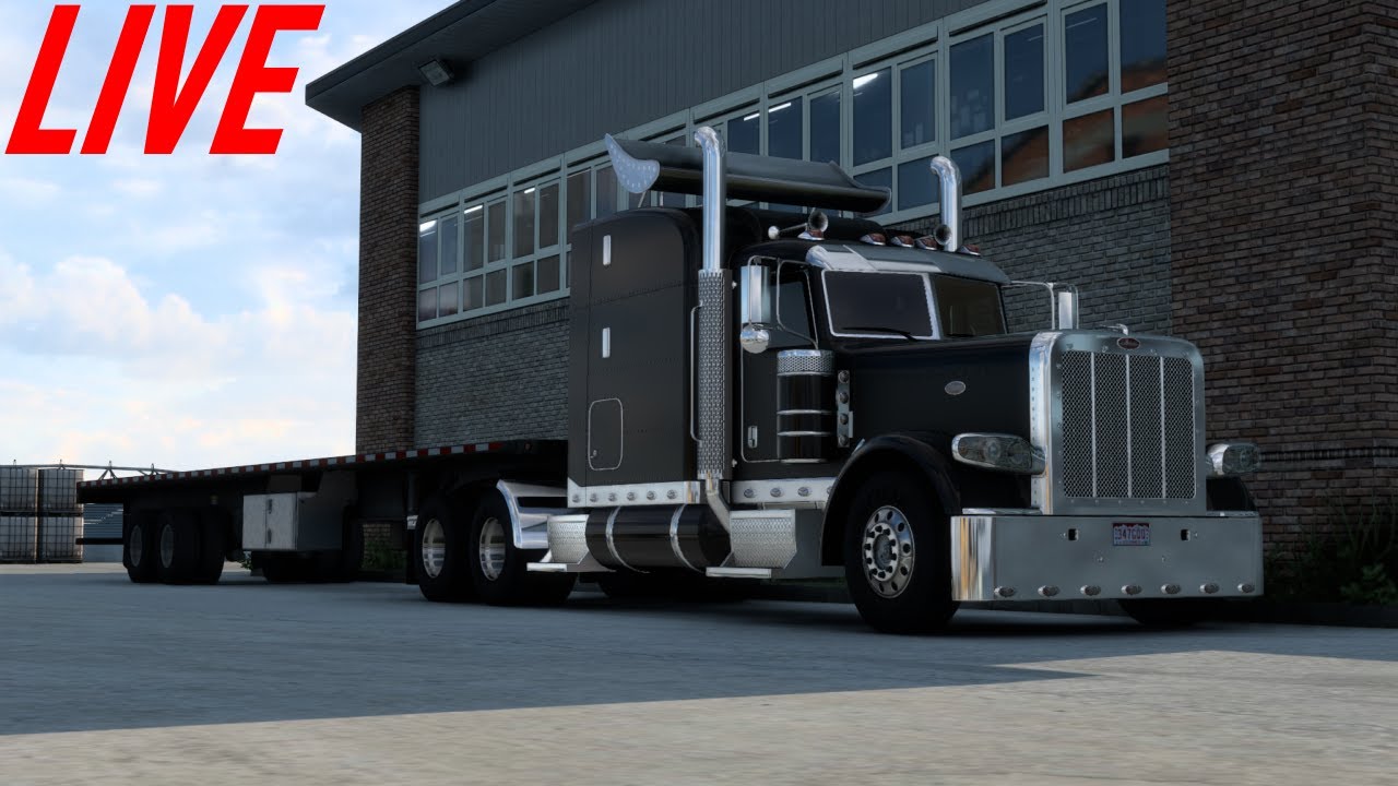 Flipped Over Bus | ATS LIVE - YouTube