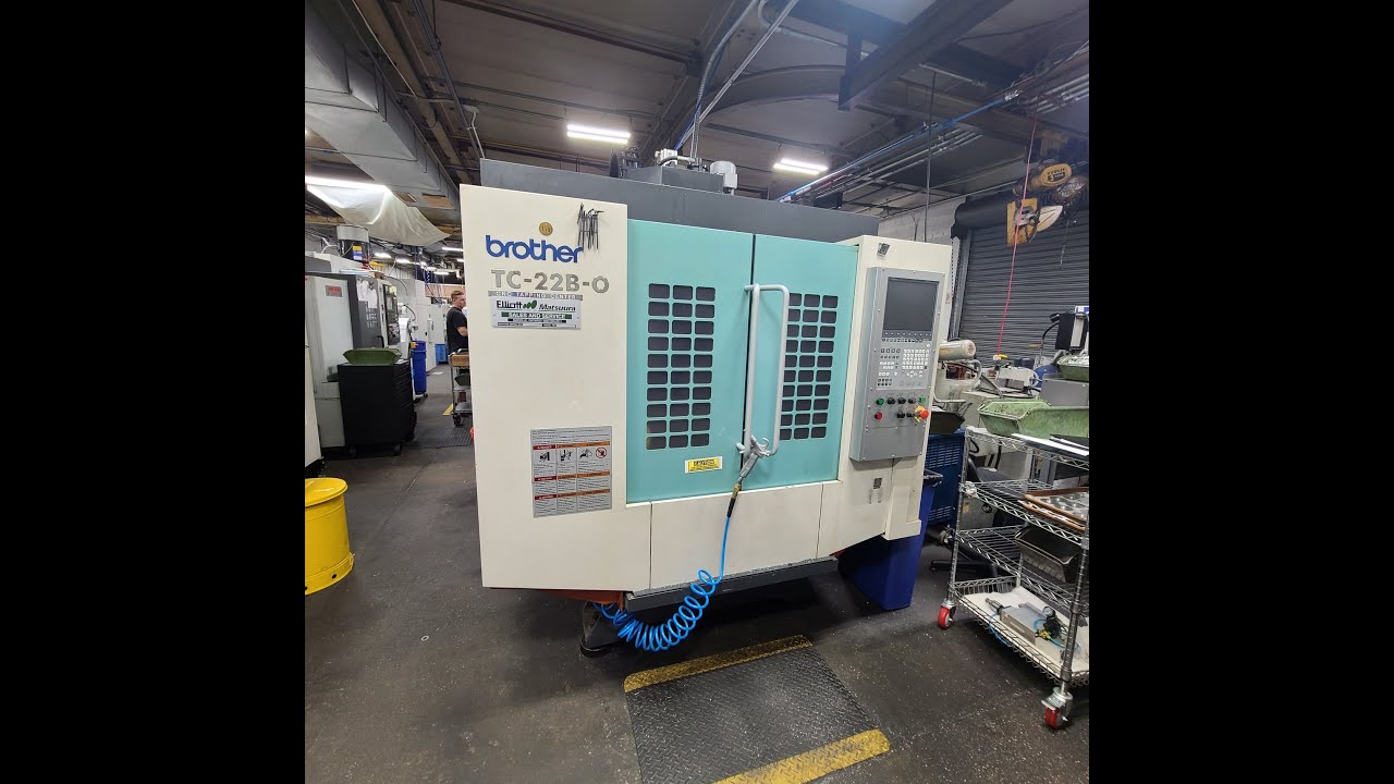 Brother TC 22B-O 5-axis vertical machining center, Prime Machinery 516 ...